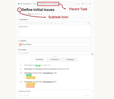 Workiom Help Center Subtasks