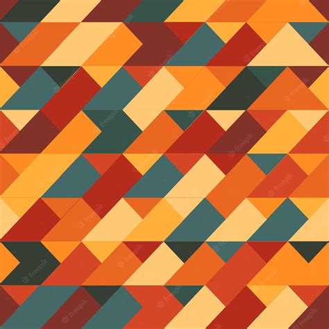Premium Vector An Abstract Geometric Seamless Pattern