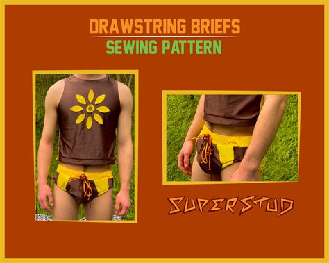 Drawstring Briefs Digital Sewing Pattern With Instructions Etsy Drawstring Briefs Digital Sewing Pattern With Instructions Etsy