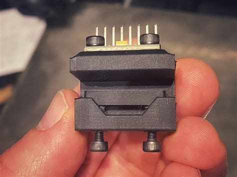 ADXL Bed Y Axis CAPTIVE Mount Clamp No Bed Damage By DPrintDemon