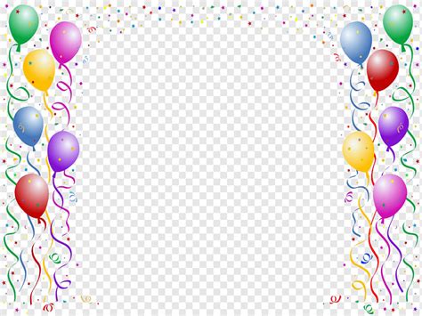 생일 케이크 소원 생일 축하합니다 파티 다채로운 풍선 테두리 축하 여러 가지 빛깔의 풍선 테두리 프레임 테두리 틀 컬러