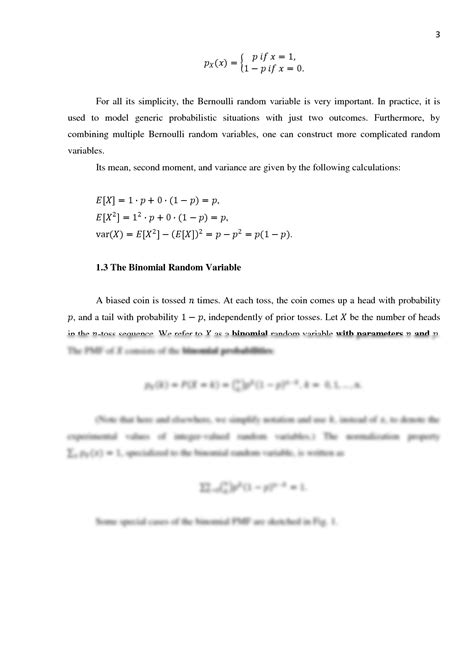 SOLUTION: Basic probability laws of discrete random variables - Studypool