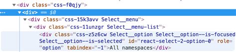 Unable To Apply Custom Styles For Top Menu Portal Element Via Css