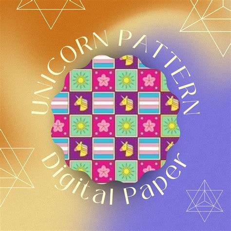 Unicorn Seamless Pattern Master Bundles