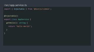 NestJS PDF