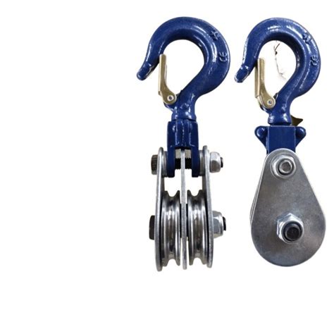 Micro Lifting Double Wheel Small Pulley Block Pulley To Lift Heavy Objects Wire Rope Hook