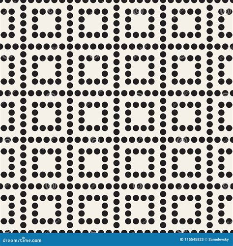 Vector Seamless Pattern Modern Stylish Abstract Texture Stock