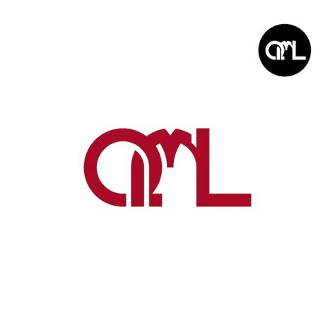 Premium Vector Letter Qml Monogram Logo Design