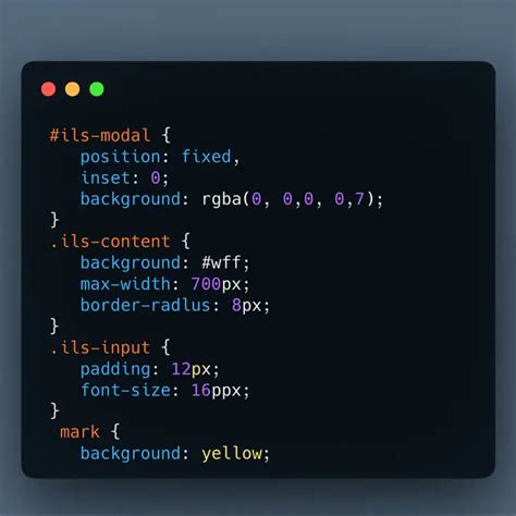 Hướng Dẫn Tùy Chỉnh Giao Diện Init Live Search Khi Tắt Css Mặc định Init Html