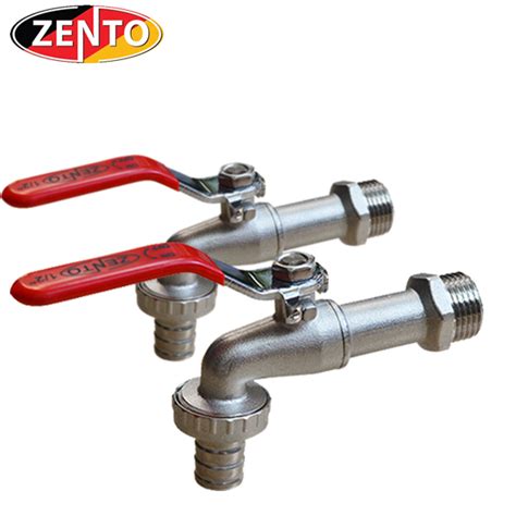 Vòi Vườn đồng Tay Inox Zento Zt706