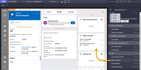 custom case utility widgets pega academy