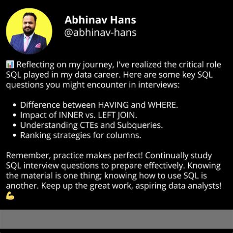how to master data analysis skills abhinav hans posted on the topic
