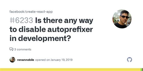 Is There Any Way To Disable Autoprefixer In Development · Issue 6233