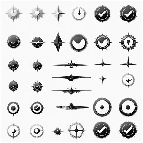 Premium Vector Check Vector Set White Background Isolated A High
