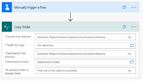 how to move files in microsoft sharepoint using power automate