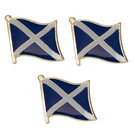 Patriotic Cross Lapel Pins