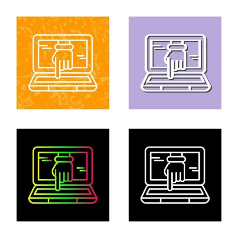 Computer Hacking Vector Icon 25237514 Vector Art At Vecteezy
