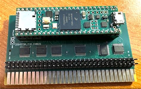 Печатная плата XTMax битная программно определяемая ISA карта с использованием Teensy