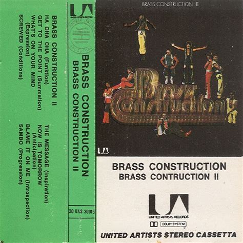 Brass Construction Brass Construction Ii 1976 Cassette Discogs
