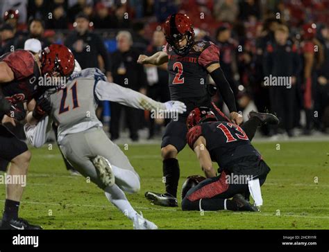 December 21 2021 San Diego State Aztecs Place Kicker Jack Browning 13