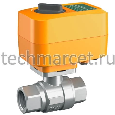 Кран шаровый, нержавеющий, муфтовый, с электроприводом 220v, 12v с ...