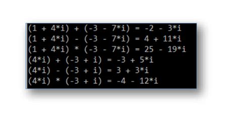 Solved Define A Class For Complex Numbers A Complex Number Chegg