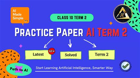 Cbse Class 10th Artificial Intelligence Practice Paper Term 2 Exam 2022