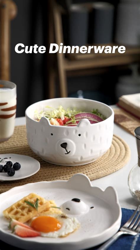 Cute Dinnerware Set For Stylish Dining