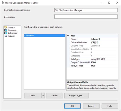 Sql Server Ssis Reading Lf As Terminator When Its Set As Crlf Stack