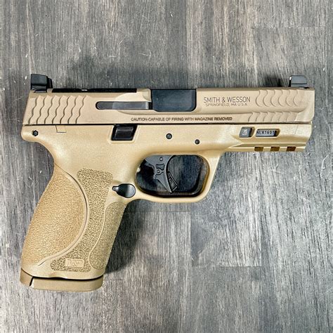 Smith And Wesson Mandp9 M20 Compact 9mm Fde Guntickets 20 Spot Gunbros