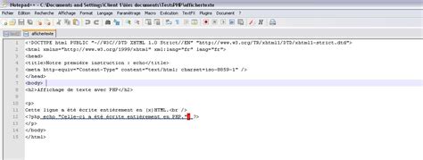 Résolu Pb Daffichage Du Php Par Dinou10 Page 1 Openclassrooms