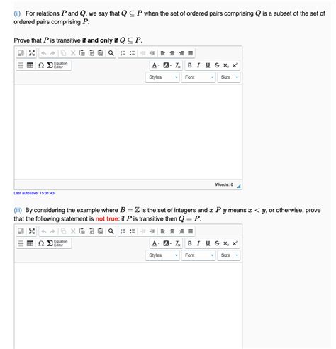Solved A Let A And Let R And S Be Two Chegg Com