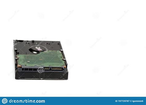Computer Hard Drive For Storing Large Amounts Of Information Stock Image Image Of Hard Device