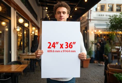 Standard Poster Sizes Guide