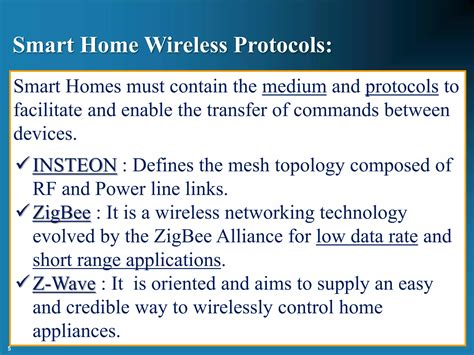 Smart Home Automation Using Z Wave Protocol Pptx