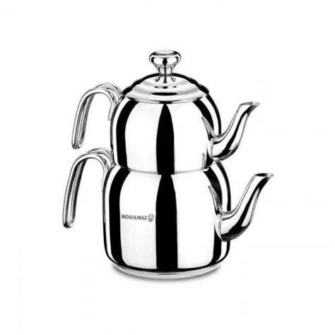 Чайник за турски чай - двоен Korkmaz A058 в EkroShop.com