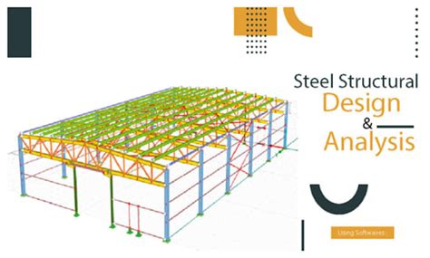 design and analysis steel structure with load calculation by thomas