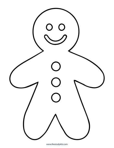 Free Gingerbread Man Printable