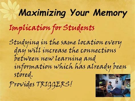 ppt maximizing your memory powerpoint presentation free download