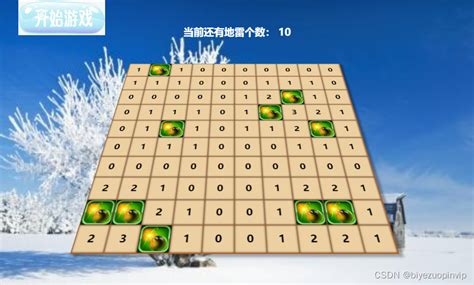 纯js实现简单的扫雷小游戏javascript实现简单扫雷 Csdn博客 纯js实现简单的扫雷小游戏javascript实现简单扫雷 Csdn博客