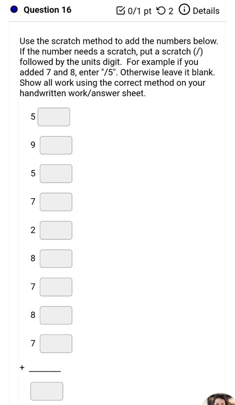 answered use the scratch method to add the… bartleby