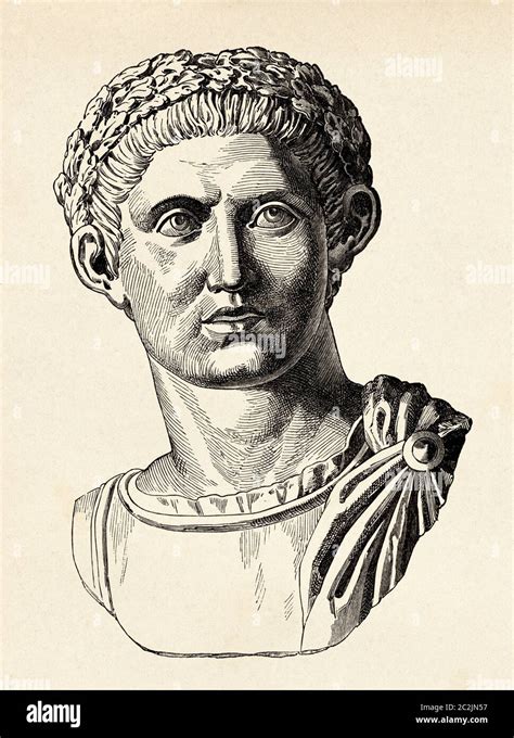 Portrait Roman Emperor Constantine The Great C 272 Ad 337 Ad Aka