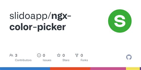 Github Slidoappngx Color Picker