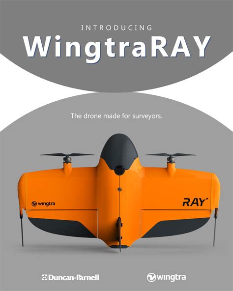 Duncan Parnell Meet Wingtraray A New Drone From Wingtra Built To