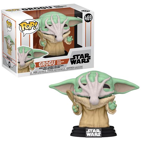 Фигурка Funko Pop Bobble Star Wars Mandalorian Grogu With Chowder Squid Exc 54528