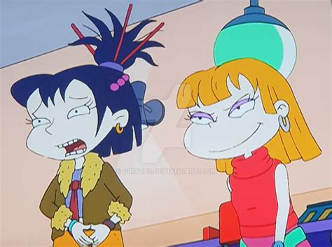 Angelica Pickles And Kimi Finster By Girtz03 On Deviantart