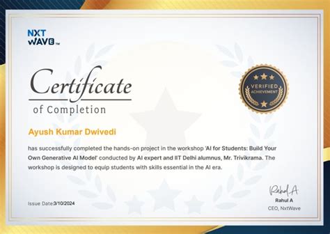 Ayush Kumar Dwivedi On Linkedin Just Had A Great Time Learning All About Generative Ai Will