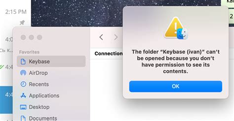access to the keybase folder on may mac · issue 24376 · keybase client