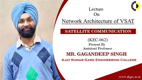 Network Architecture Of Vsat Satellite Communication Lecture 03 By