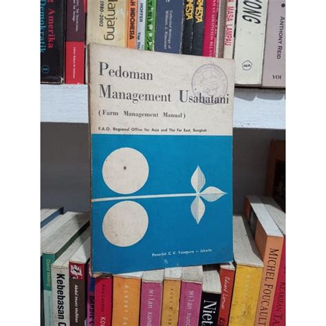 Jual Pedoman Management Usahatani Farm Management Manual Shopee Indonesia